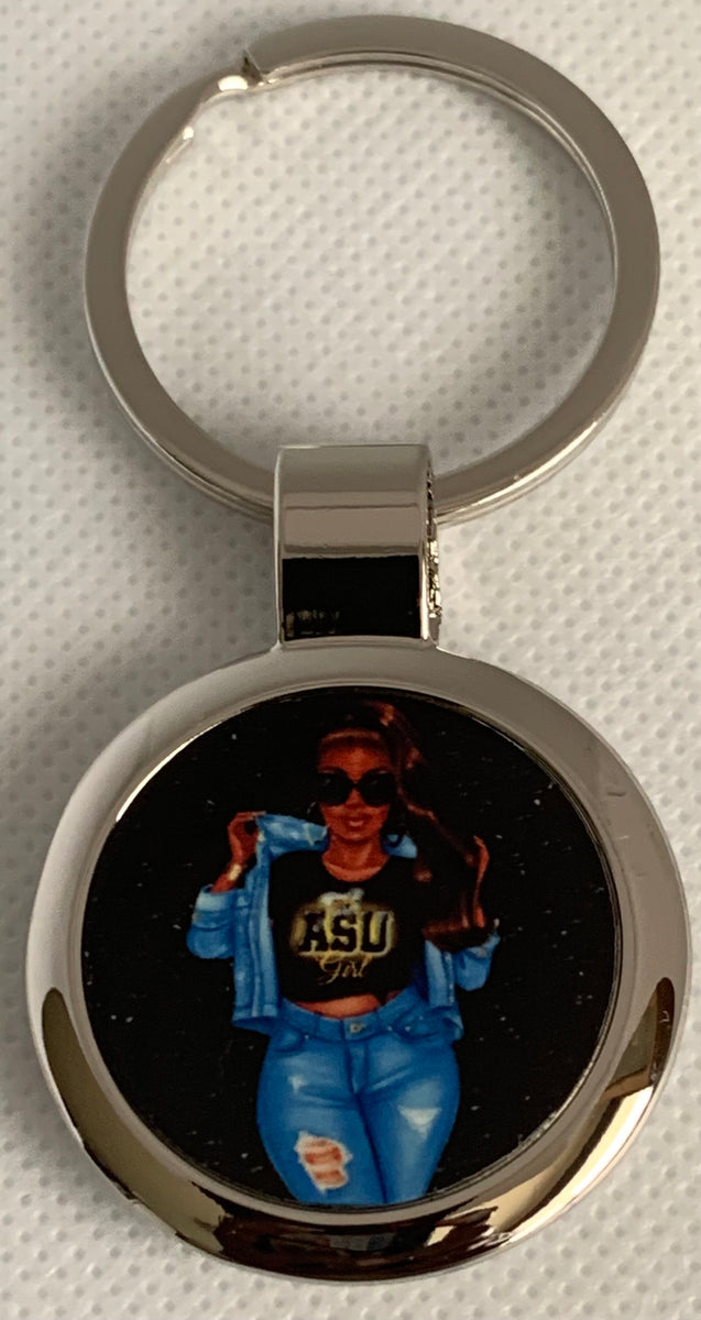 Custom HBCU Keychain – Cre8tive D’Zigns
